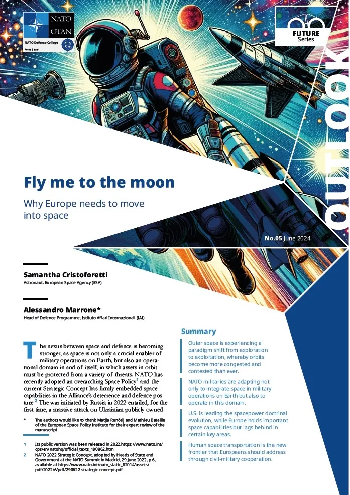 Fly me to the moon. Why Europe needs to move into space | Istituto ...