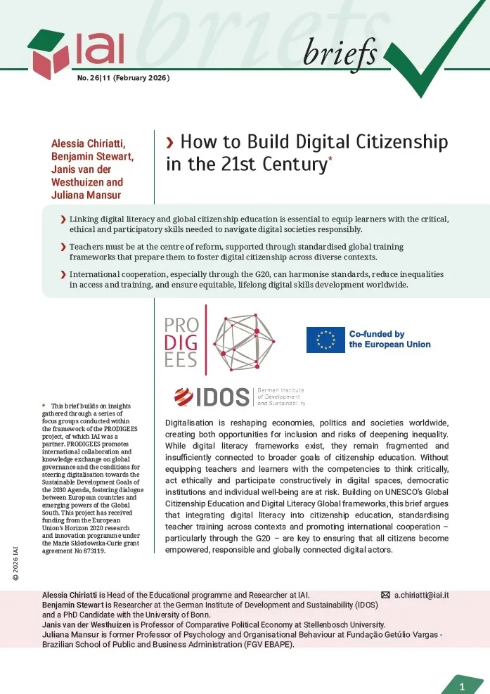 How to Build Digital Citizenship in the 21st Century | Istituto Affari ...