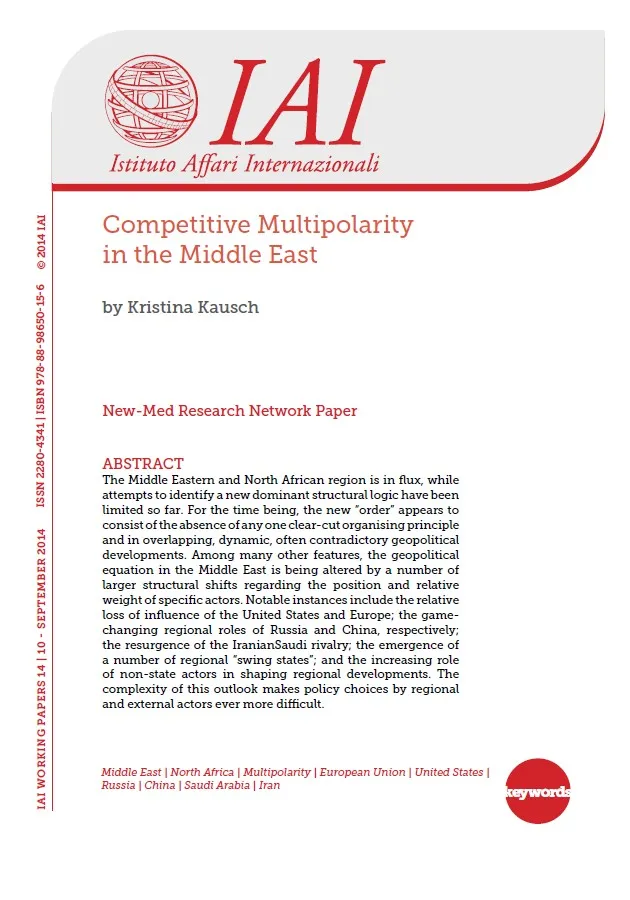 Competitive Multipolarity in the Middle East | Istituto Affari ...