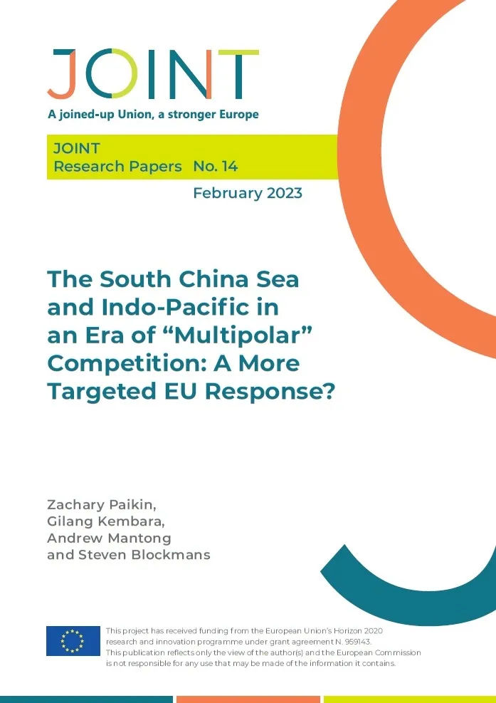 The South China Sea and Indo-Pacific in an Era of “Multipolar ...