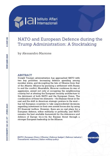 NATO and European Defence during the Trump Administration: A ...